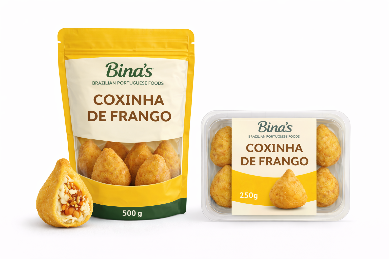Coxinha Chicken – Bina's Brazilian Portuguese Foods